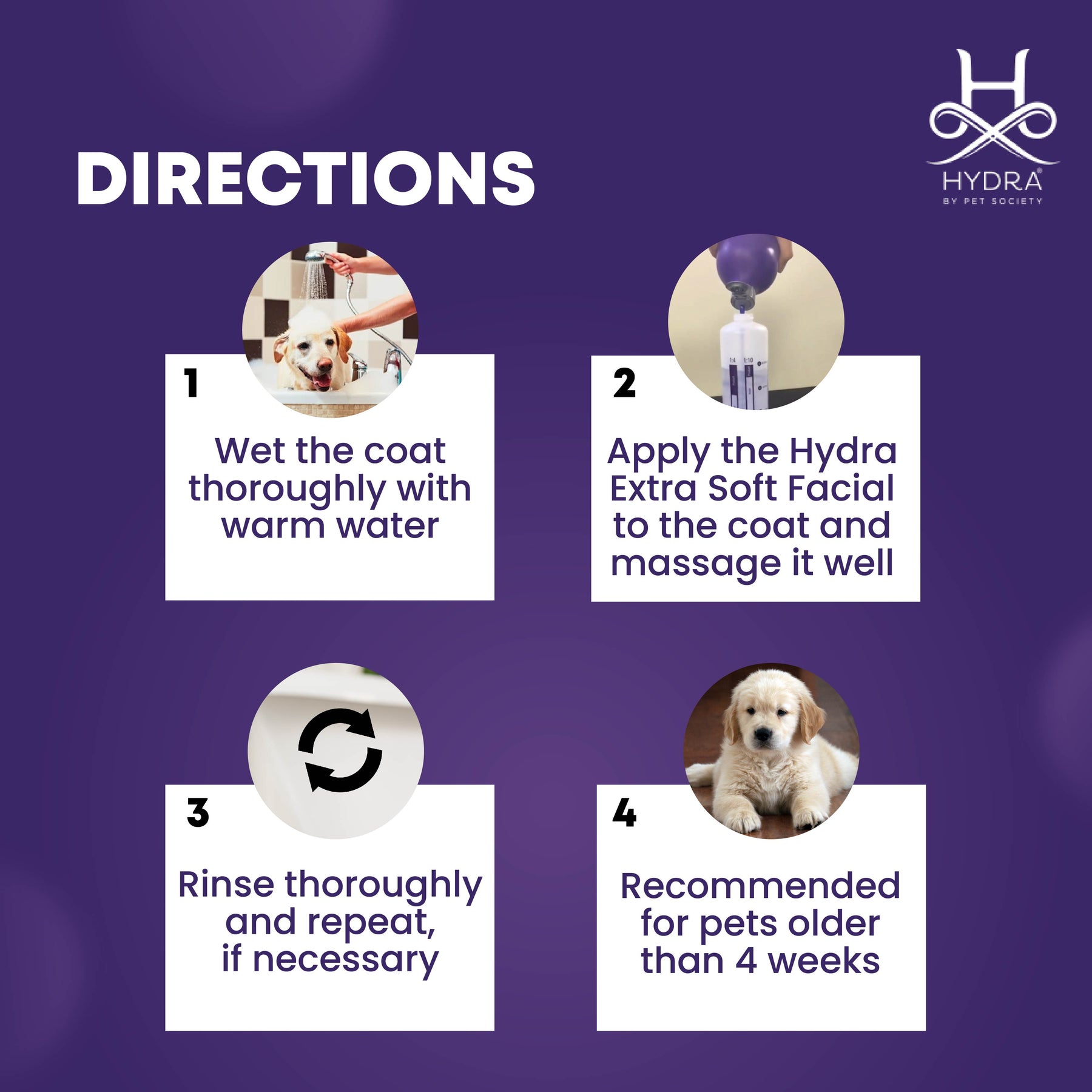 Hydra Extra Soft Facial Pet Shampoo – ABK grooming