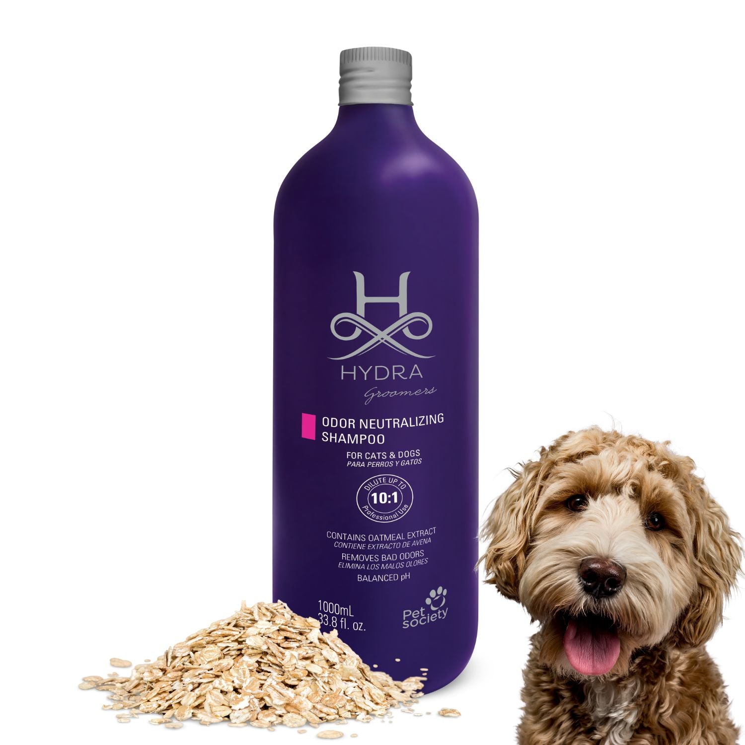 Hydra Groomers Odour Neutralizing Shampoo for Dogs & Cats (1 L) – ABK ...