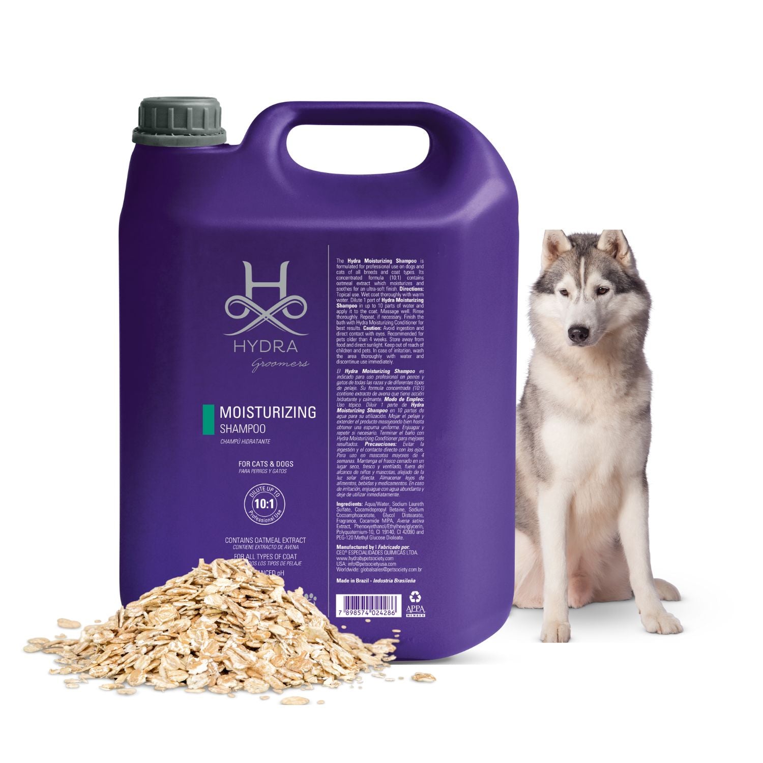 Buy Hydra Pro Moisturizing Shampoo (5L) - Gentle Formula for Itchy Skin ...