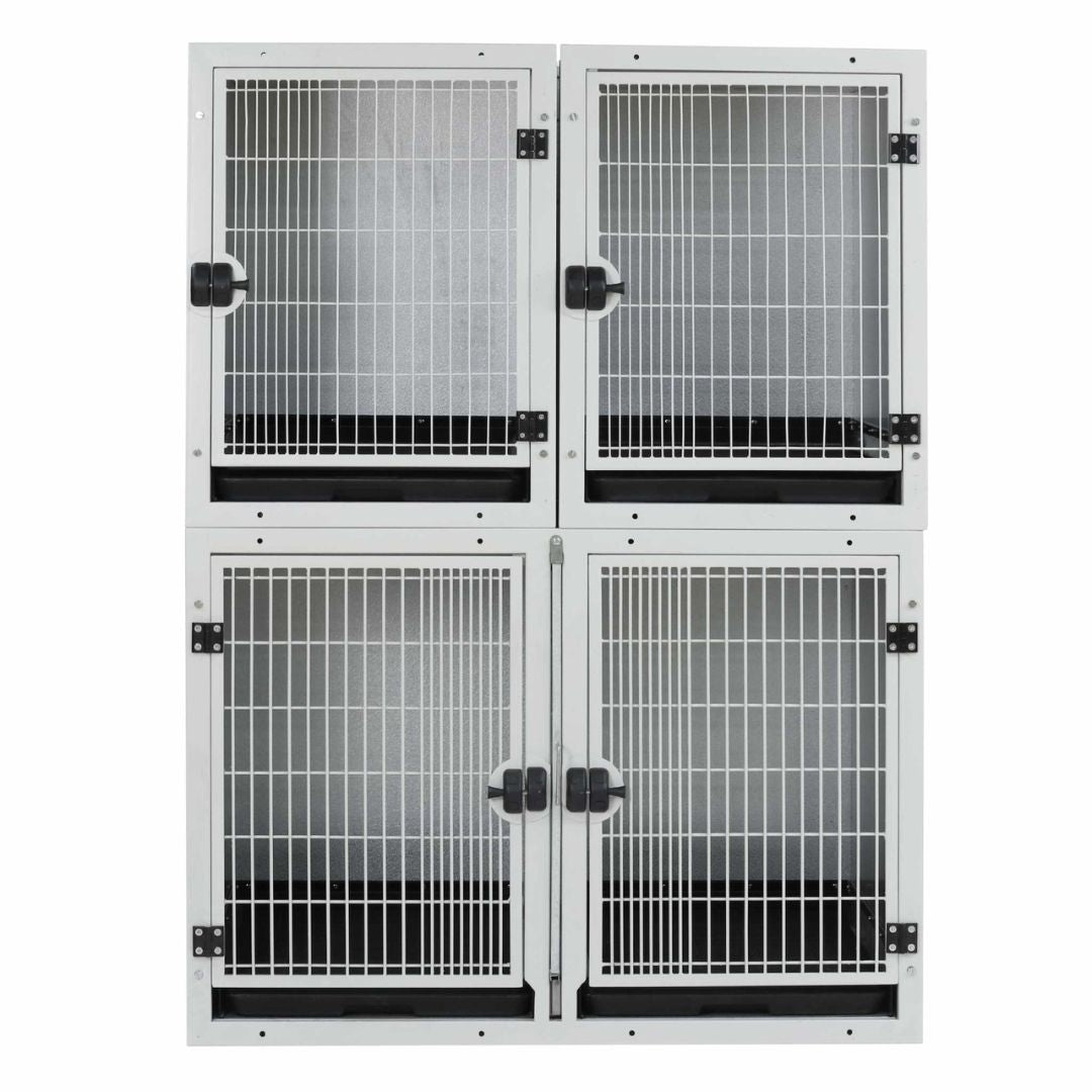 Aeolus Galvalume Hybrid Modular Cage (ABK Grooming)